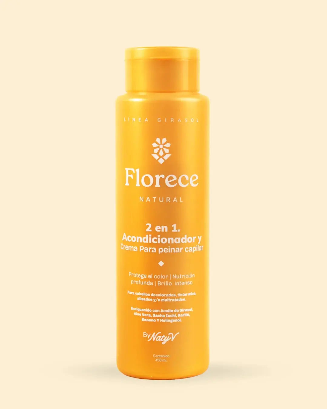 Acondicionador y Crema de peinar 2 en 1 Adultos – Florece Natural By Naty V