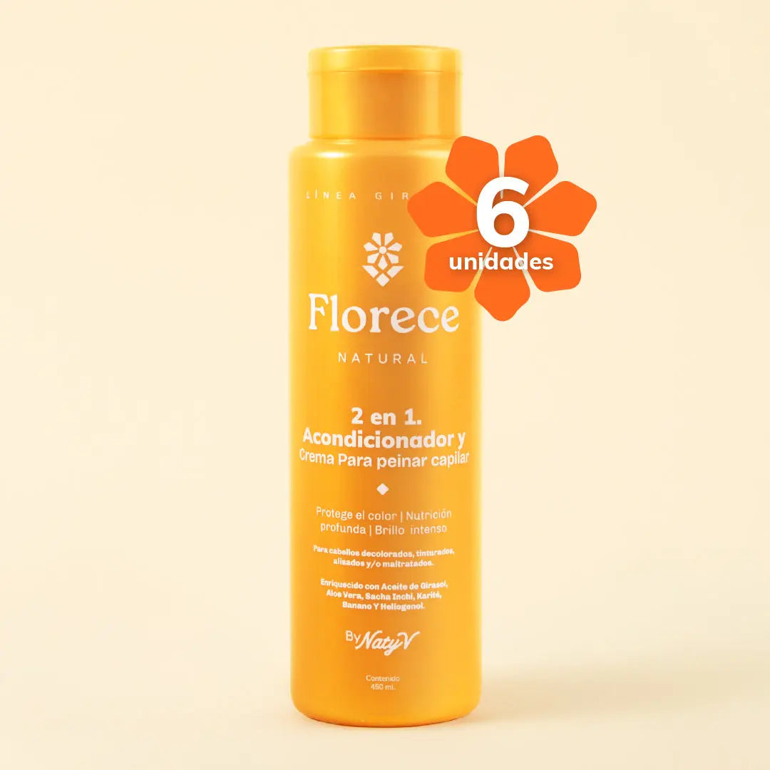 Acondicionador y Crema de Peinar 2 en 1 | Caja – Florece Natural By Naty V